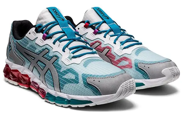 Asics Gel Quantum 360 6 Sneakers - Blue/silver/red