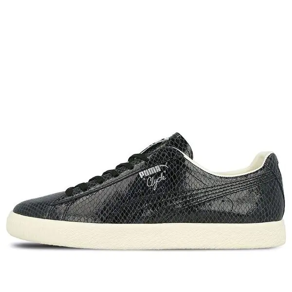 PUMA Clyde Snake Casual Shoes - Black