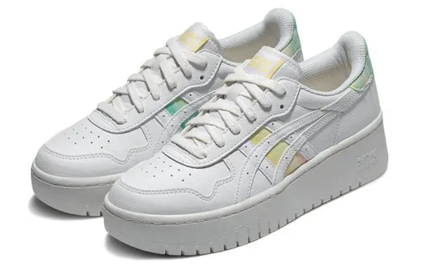 Asics Japan S Platform "tie Dye" Sneakers - White/green