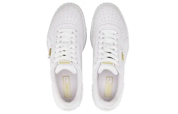 PUMA Cali Wedge Sneakers - White/black