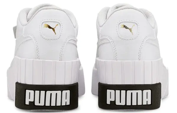PUMA Cali Wedge Sneakers - White/black
