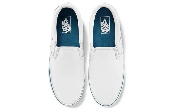 VANS Asher Checker Sidewall Slip-on Sneakers