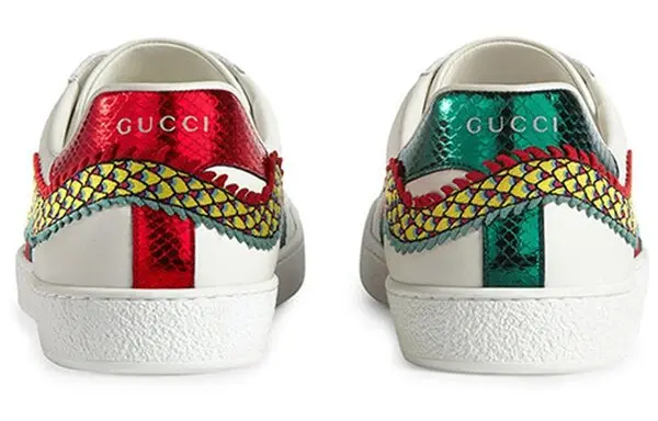 Gucci Ace Embroidered Dragon Sneaker