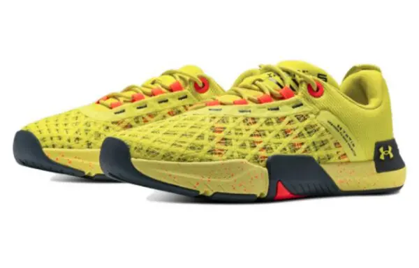 Under Armour Tribase Reign 5 Low Top Training Sneakers - Yellow
