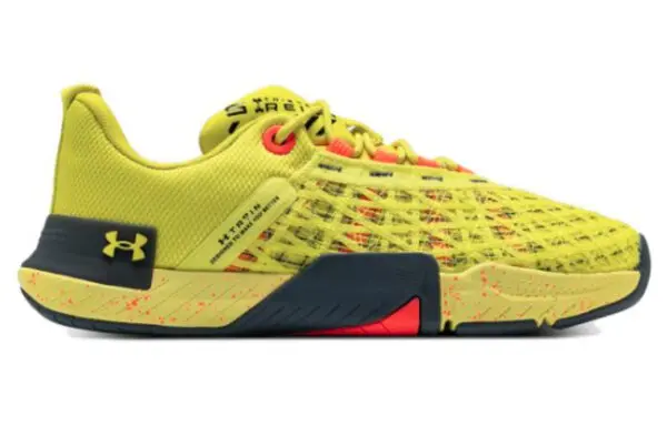 Under Armour Tribase Reign 5 Low Top Training Sneakers - Yellow