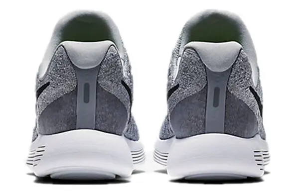 Nike Lunarepic Flyknit 2 Athletic Sneakers - Grey/white