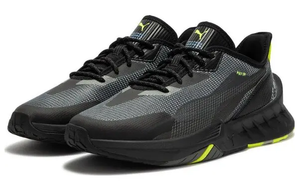 PUMA Maco Sl X Rkdo Esports Athletic Sneakers - Black/black/lime Squeeze
