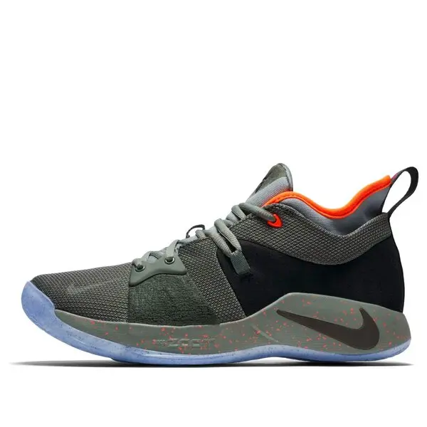 Nike Pg 2 Ep 'palmdale' Athletic Sneakers - Clay Green/black