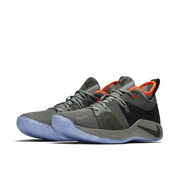 Nike Pg 2 Ep 'palmdale' Athletic Sneakers - Clay Green/black