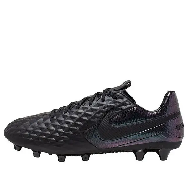 Nike Tiempo Legend 8 Pro Ag Athletic Cleats - Black/black/black