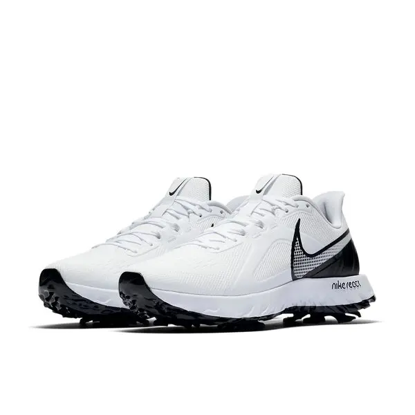 Nike React Infinity Pro Golf Shoes - White/black