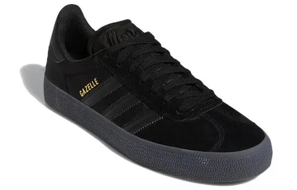 Adidas Gazelle Adv "black Gold Metallic - Black/gold
