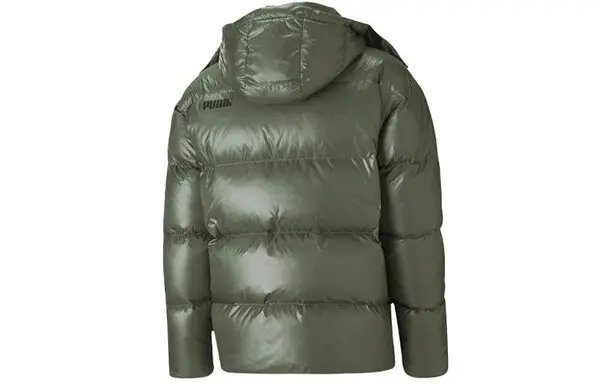 PUMA Volume Down Jacket - Green/black