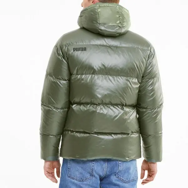 PUMA Volume Down Jacket - Green/black