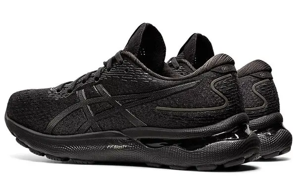 Asics Gel-nimbus 24 Extra Wide Reflective Running Shoes - Black