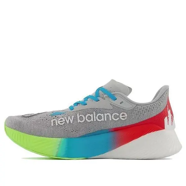 NEW BALANCE Fuelcell Rc Elite V2 'nyc Marathon' Sneakers - Gray/yellow/green