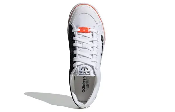 Adidas Nizza Platform Sneakers - Whiteblackorange