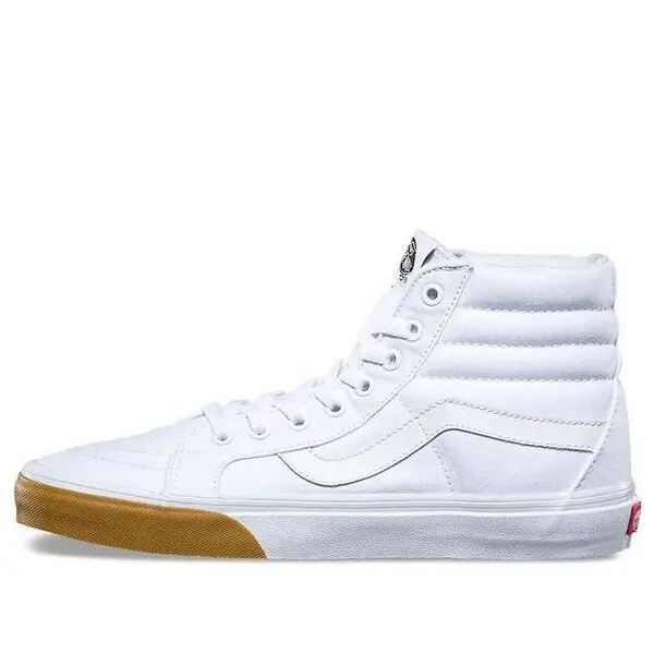 VANS Sk8-hi Reissue Gum Bumper High Top Sneakers - White