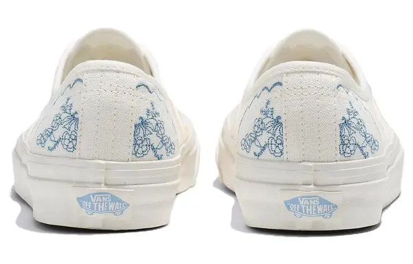 VANS Authentic Linen Blossom Embroidered Sneakers