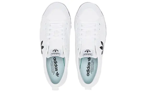 Adidas Nizza Trefoil Sneakers - White