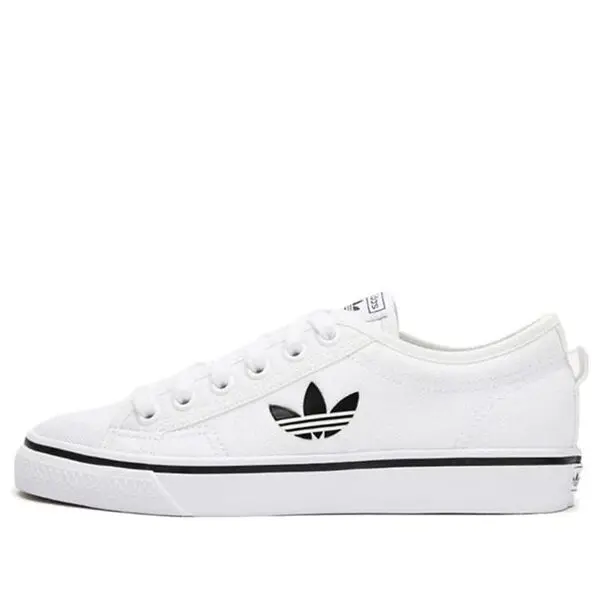 Adidas Nizza Trefoil Sneakers - White
