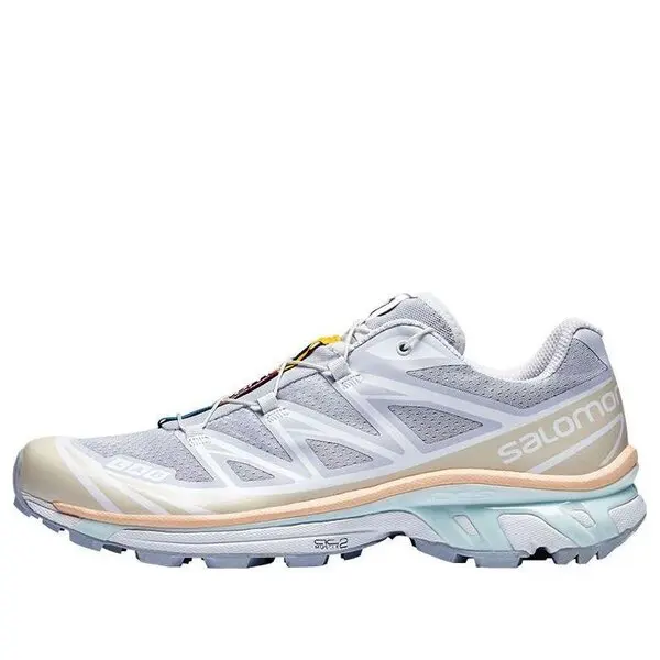 SALOMON Xt-6 Athletic Sneakers - Arctic Ice/bleached Sand