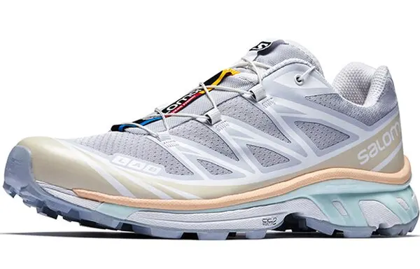 SALOMON Xt-6 Athletic Sneakers - Arctic Ice/bleached Sand