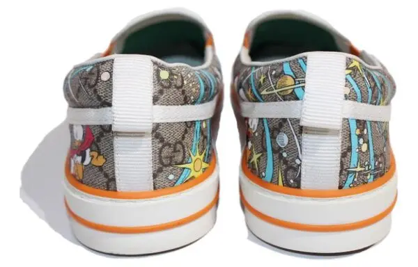 Gucci X Disney Donald Duck Tennis 1977 Slip-on Sneakers - Multi Color