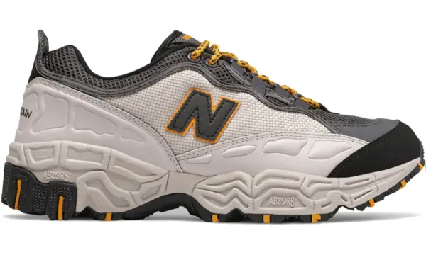 NEW BALANCE 801 Colorblock Lace-up Sneakers - Grey/black