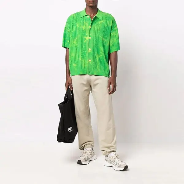 Off-White Fw21 Arrow Solid Color Bundle Feet Sports Pants/trousers/joggers Loose Fit - Khaki