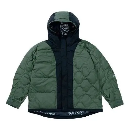 The North Face Logo Down Jacket - Green