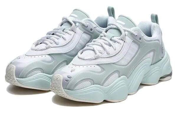 FILA FUSION Tenacity Chunky Sneakers - White/blue