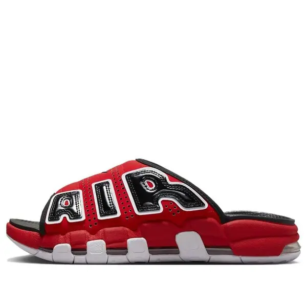 Nike More Uptempo Slide - University Red/black/clear