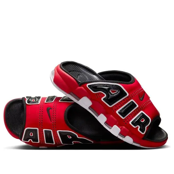 Nike More Uptempo Slide - University Red/black/clear