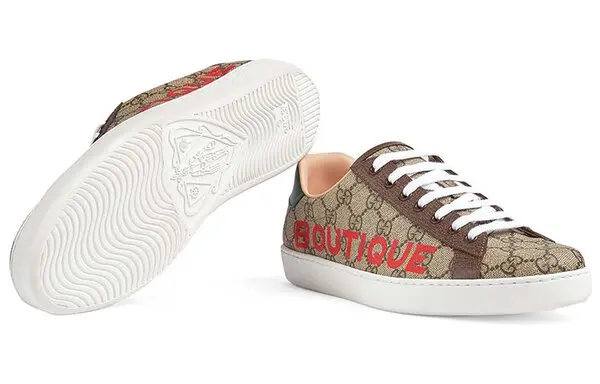 Gucci Ace "boutique" Sneakers - Brown