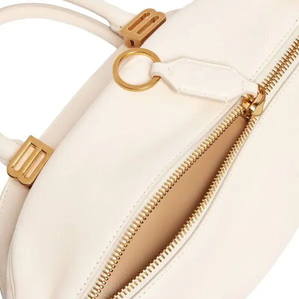Balenciaga Mini Bowling Bag - Cream