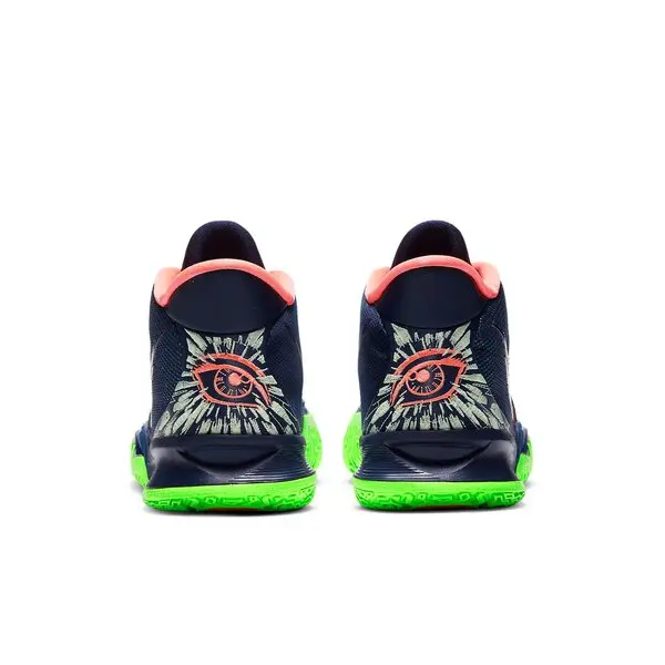 Nike Kyrie 7 High Top Sneakers - Blue/pink/green