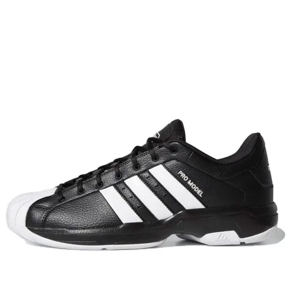 Adidas Pro Model 2g Low Top Sneakers - Black/white