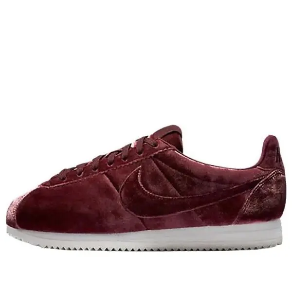 Nike Classic Cortez Premium Sneakers - Burgundy