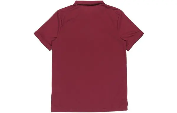 Nike Training Sports Quick Dry Breathable Short Sleeve Polo Shirt Red - Wine Red