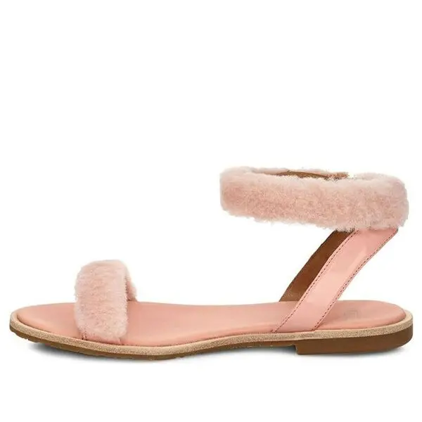 UGG Fluff Springs Flat Sandals - Pink
