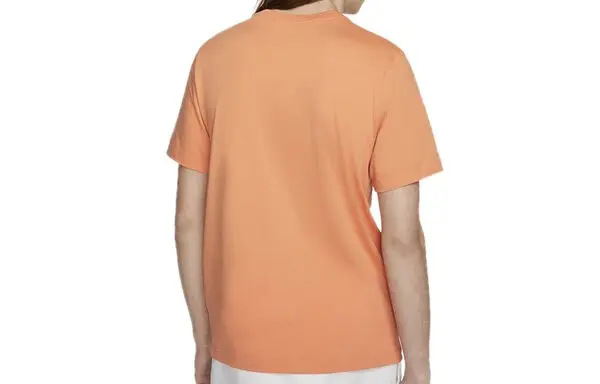 Nike Sports Short Sleeve Tee - Orange/white