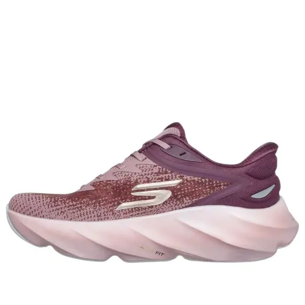 Sketchers Slip-ins Aero Burst Sneakers - Burgundy