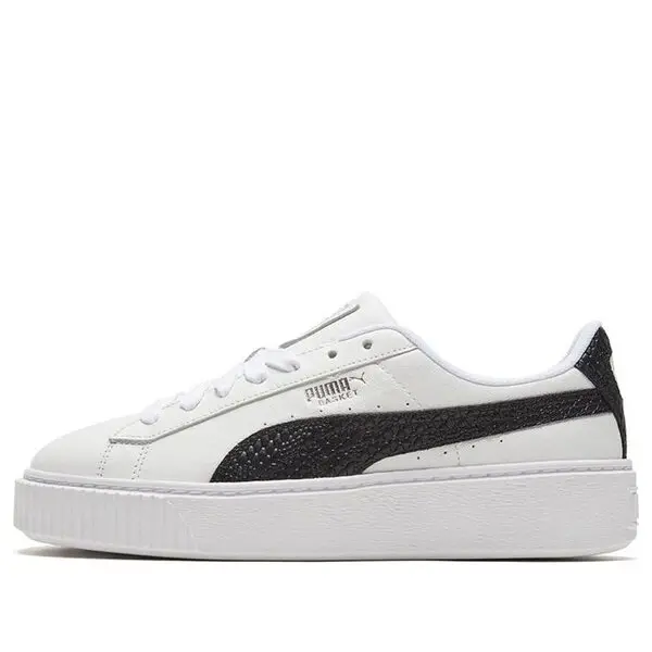 PUMA Low Top Lace-up Sneakers - White