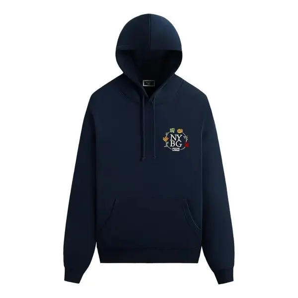 Kith Ss24 X New York Botanical Garden La Casse Williams Iii Hoodie - Navy