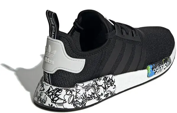 Adidas Nmd_r1 Graffiti' Sneakers - Black
