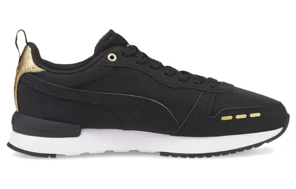 PUMA R78 Raw Metallics Low Top Sneakers