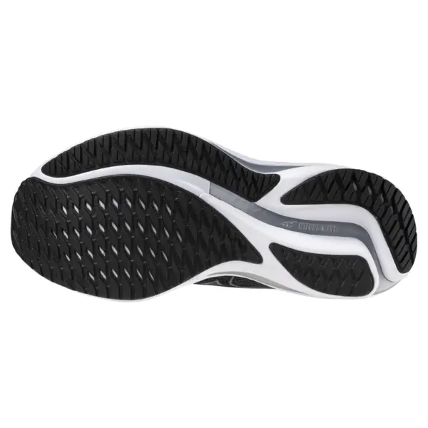 Mizuno Wave Rider 27 Running Sneakers - Black/grey/white