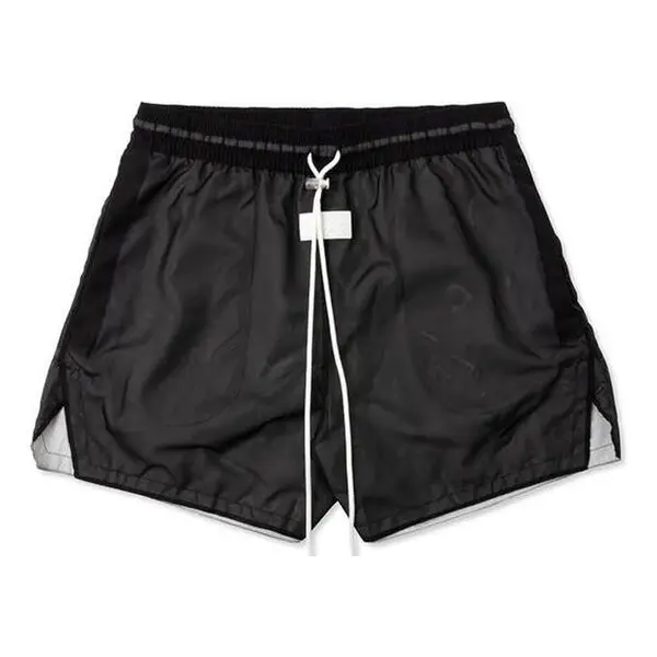 Nike X Fear Of God Stretch Shorts - Black/light Bone/sail