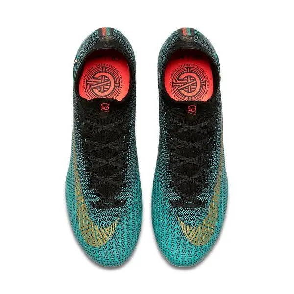 Nike Mercurial Superfly Elite Cr7 Fg Football Boots - Black/green